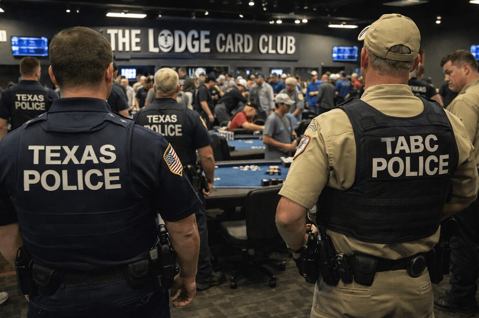 Razzia im Lodge Card Club in Texas