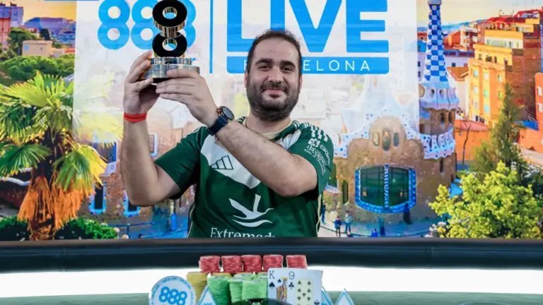 Álvaro Murciano gana el 888poker LIVE Barcelona 2026