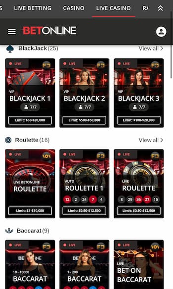 Best Live Casinos Online in USA – Play Live Casino Games Online