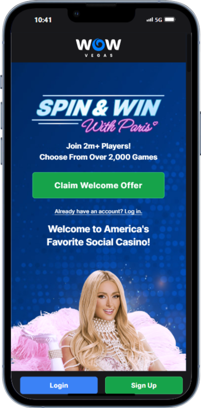 WOW Vegas Promo Code for 2025 - Get 35 Free SC Today