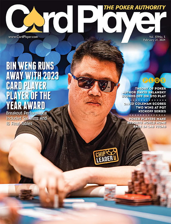 Card Player Magazine | Online Poker News Archives