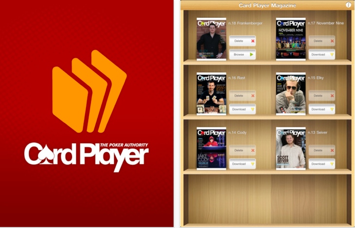 Card Player Launches Magazine App - Poker News