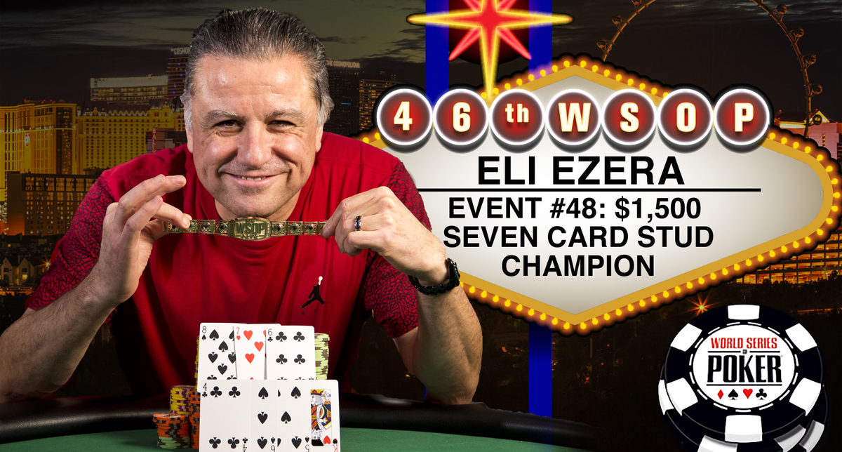 Eli Elezra Wins 2015 World Series of Poker $1,500 Stud Event - Poker News