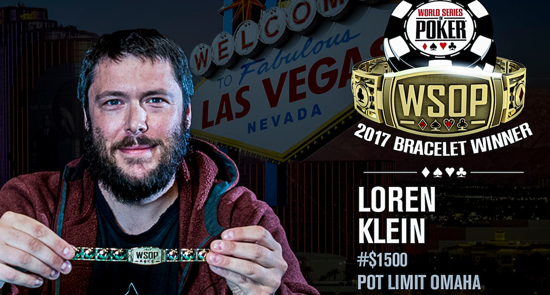 Loren Klein Wins 2017 World Series of Poker $1,500 Pot-Limit Omaha ...