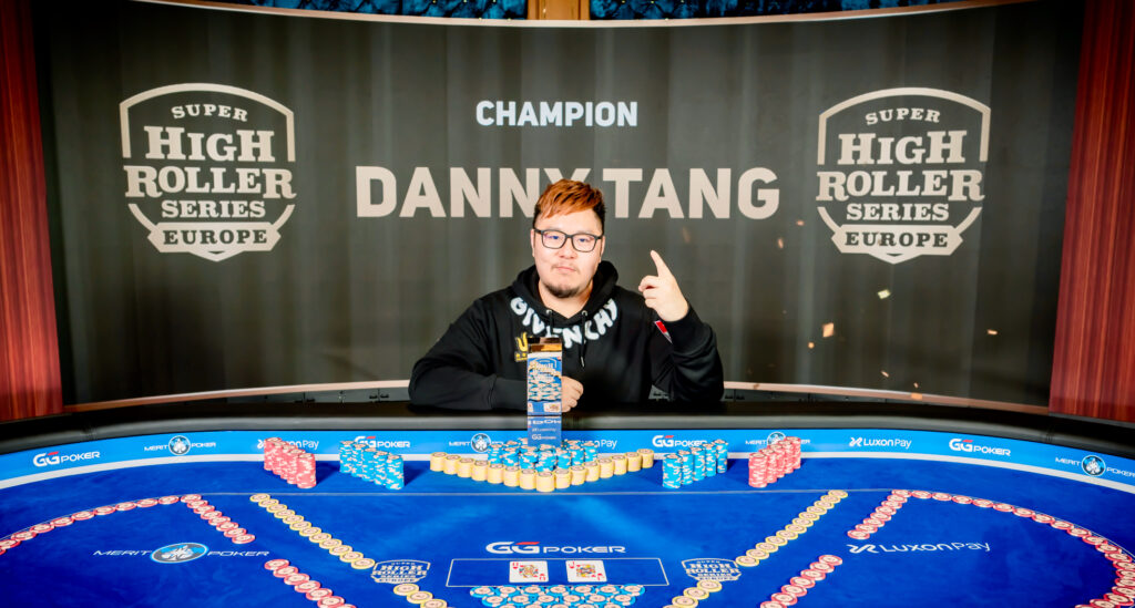 Danny Tang Wins Super High Roller Series Europe $50,000 Short Deck ...