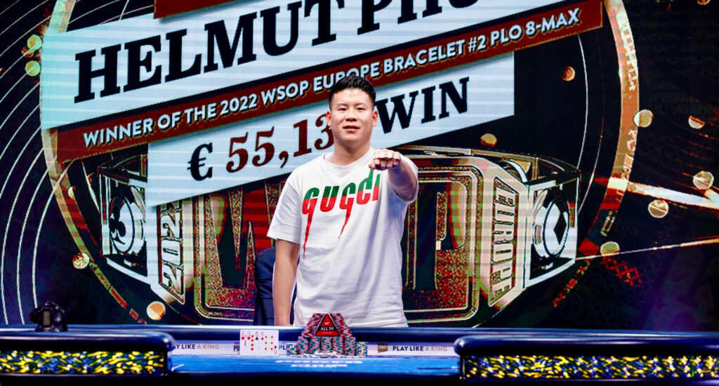 Helmut Phung Wins World Series of Poker Europe €550 Pot-Limit Omaha ...