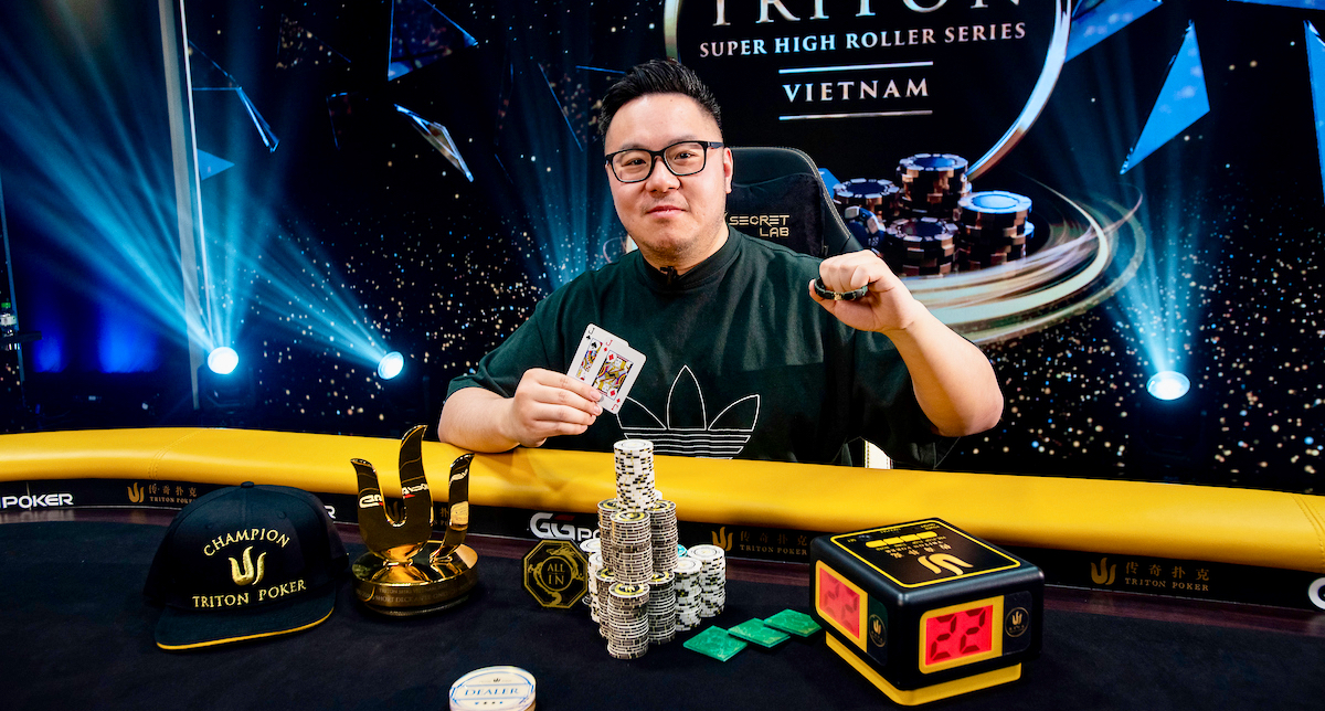 Danny Tang Wins Triton Vietnam $25,000 Short Deck Event - Poker News