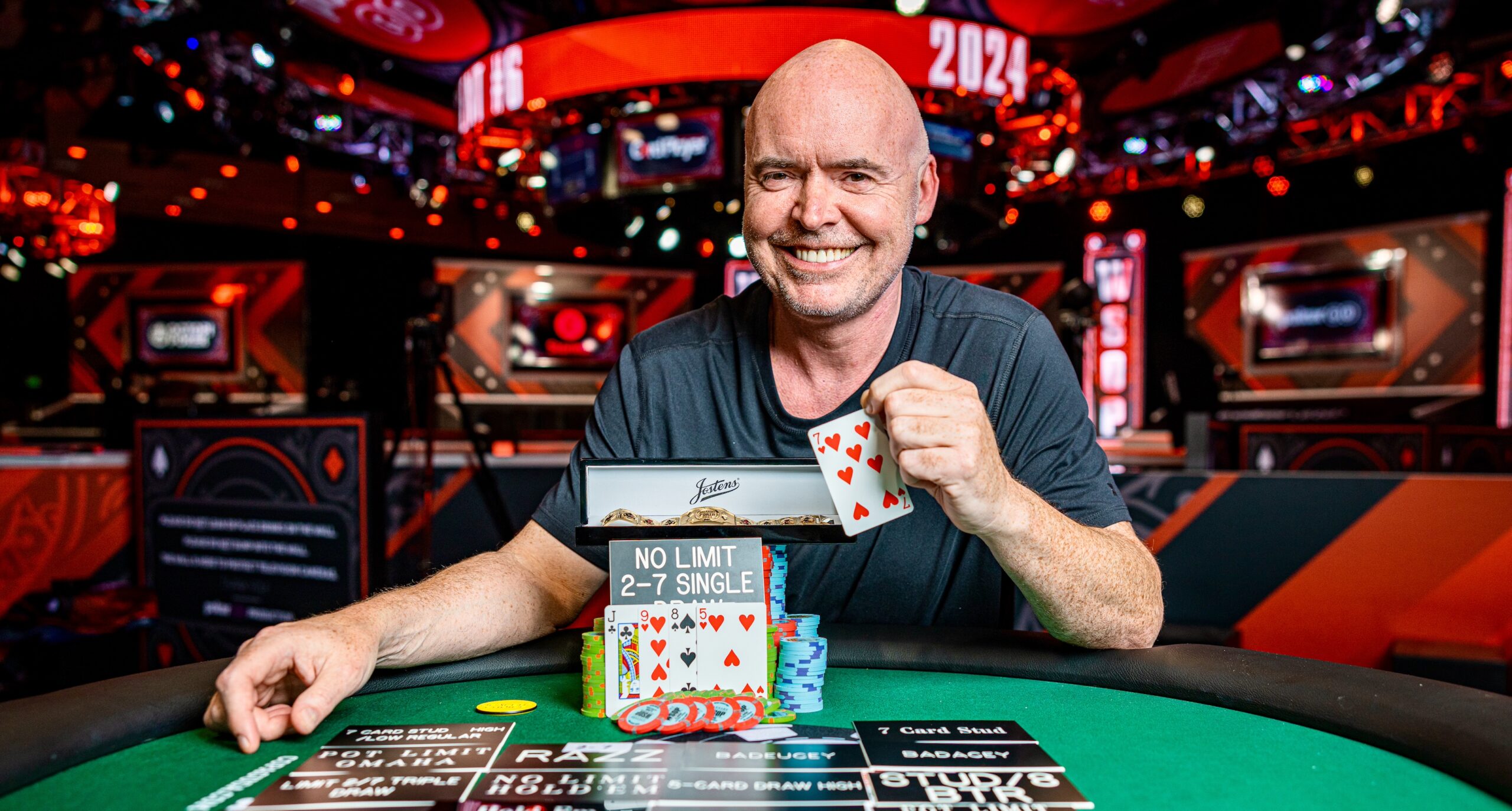 John Hennigan Wins Seventh World Series of Poker Bracelet - Poker News