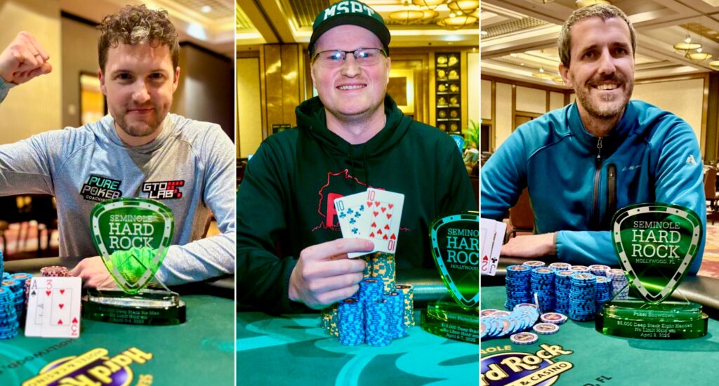 More Big Winners From Seminole Hard Rock Poker Showdown Series - Poker News