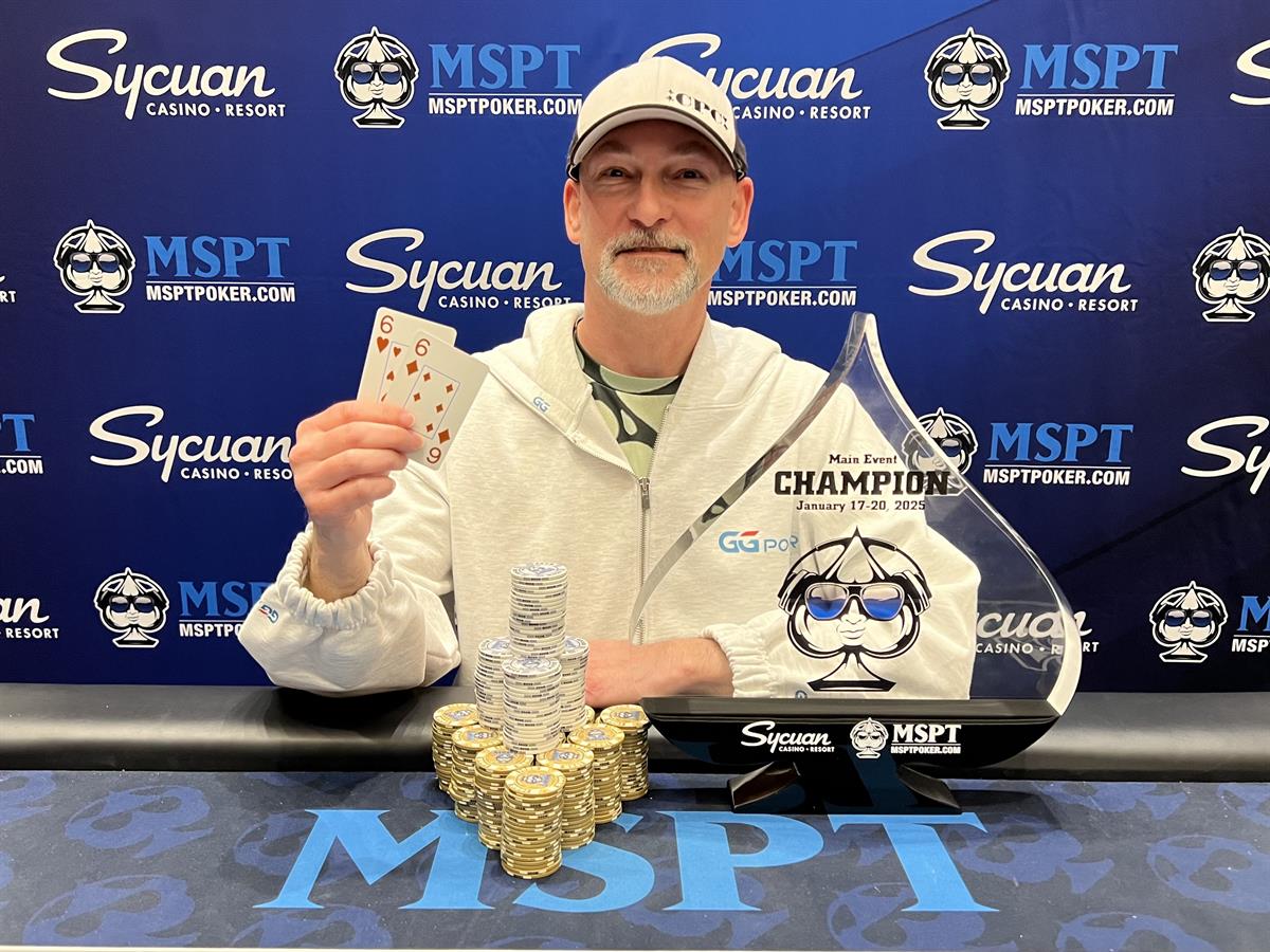 David Berger Wins Mid-States Poker Tour Stop At Sycuan Resort & Casino ...
