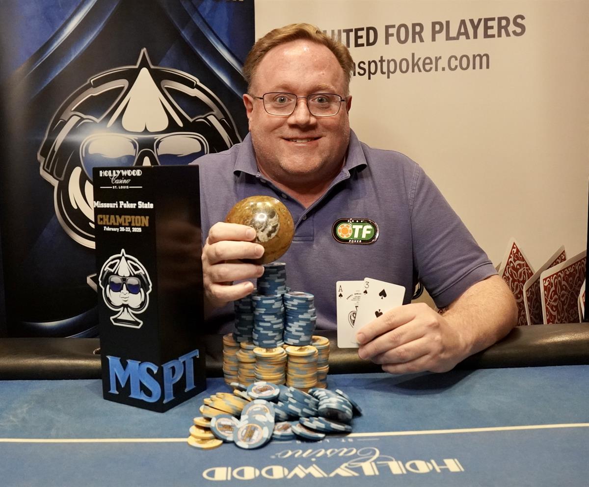 Brian Landon Takes Home The Title At The Mid-States Poker Tour Stop In ...