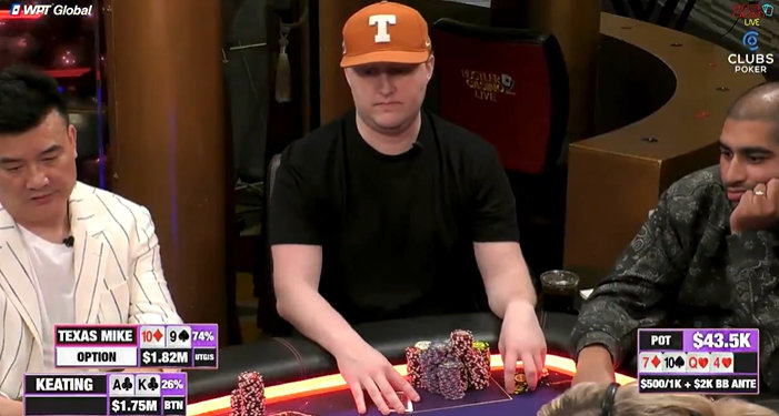 Poker Hand Analysis: Texas Mike’s Six-Figure Hero Call On Alan Keating ...