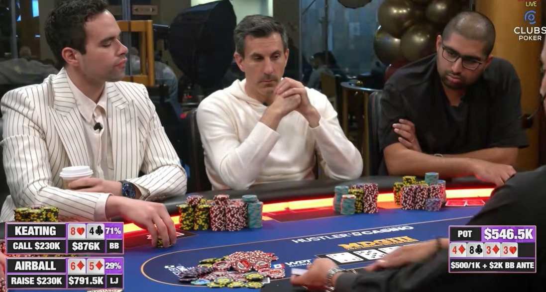 Poker Hand Analysis: Alan Keating Hero Calls Nik Airball In $1.6M Pot ...