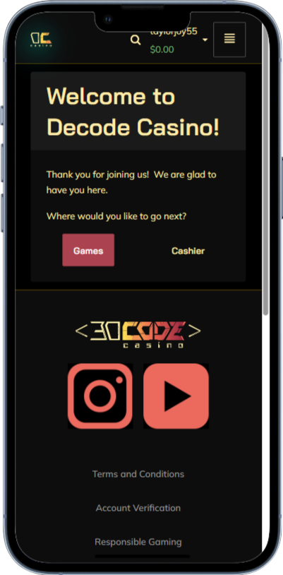 Decode Casino No Deposit Bonus 2026 - Get $10 Free Chip
