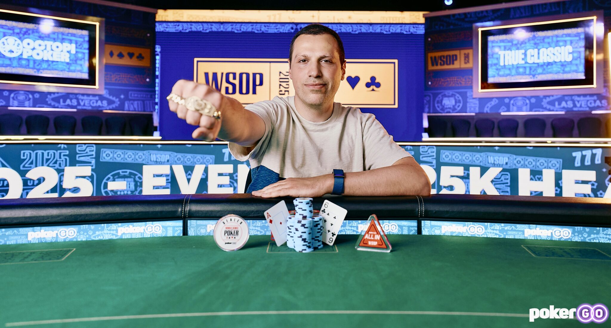 Artur Martirosian Wins Third WSOP Bracelet In $25K Heads-Up