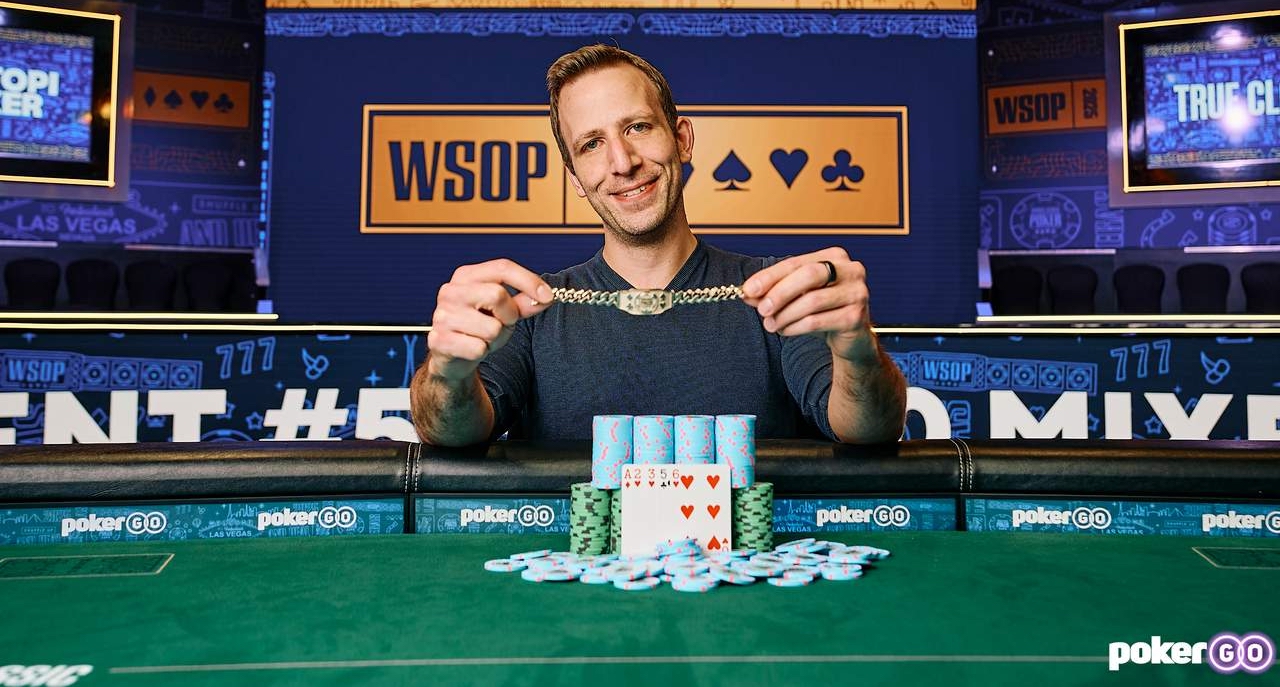 Benny Glaser Wins Third Bracelet At 2025 WSOP To Grow Career Total To Eight