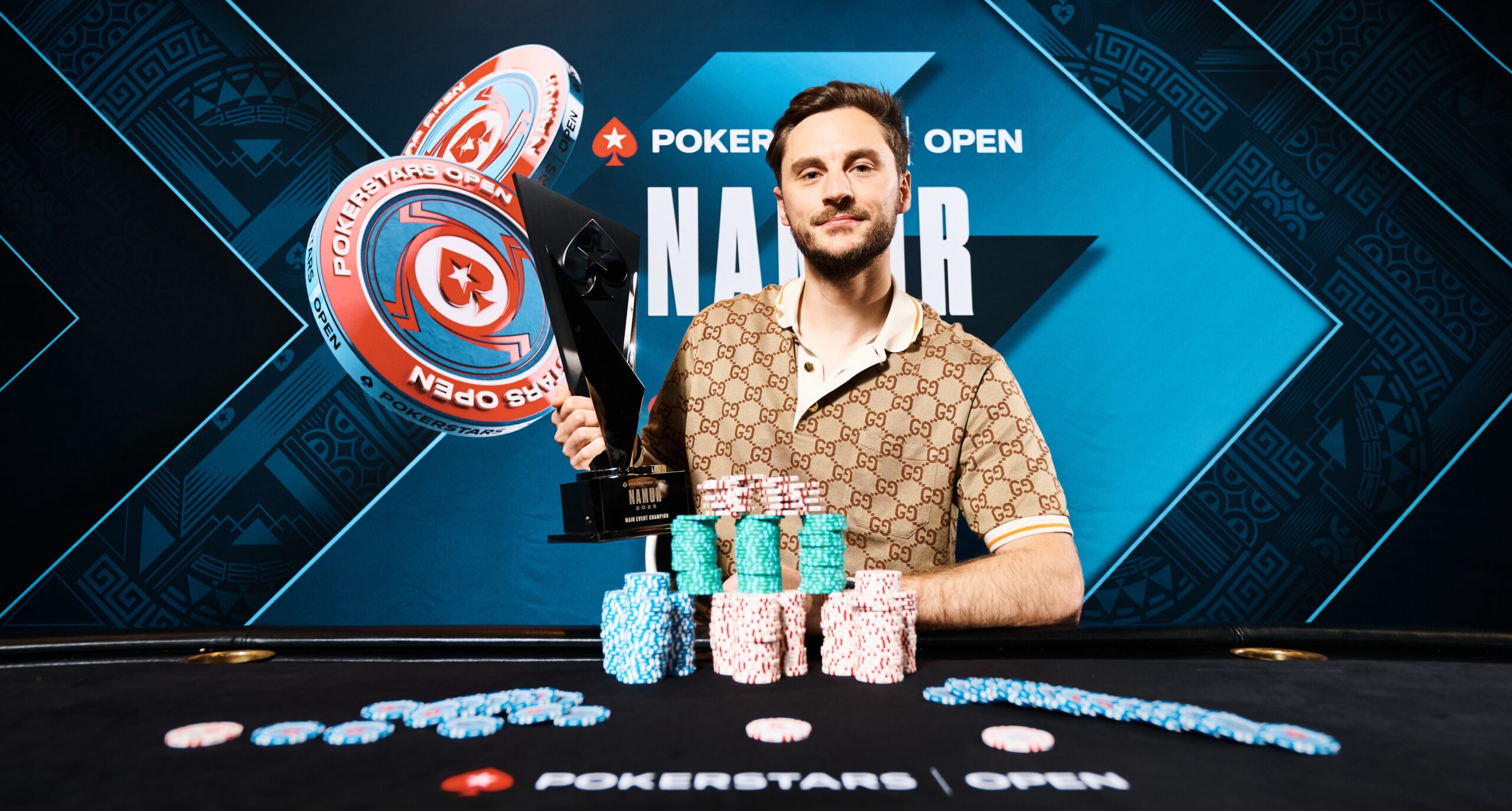 Jean-Vincent Lehut Triumphs In Inaugural PokerStars Open Namur Main Event