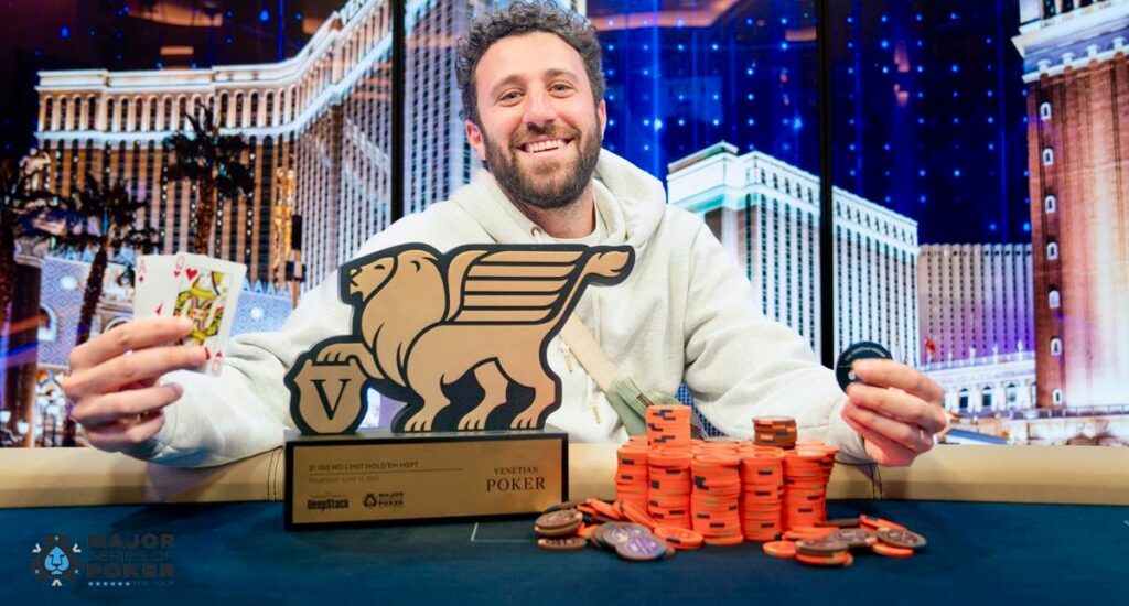 Samuel Bifarella Emerges Victorious In MSPT Venetian $1,100 Event