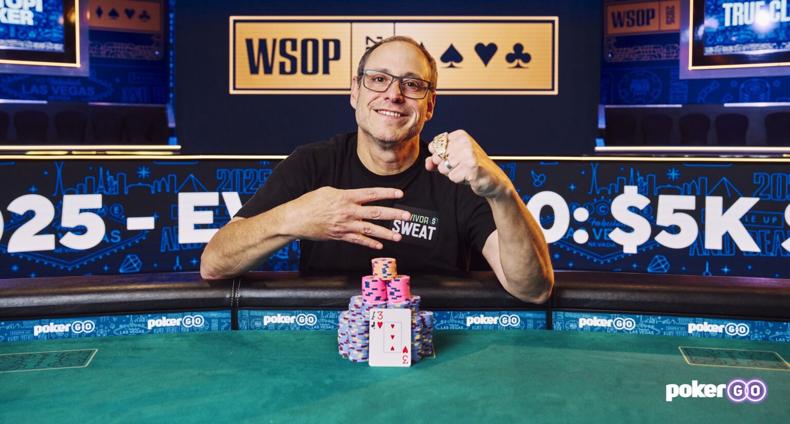David Baker Wins $5,000 Seniors High Roller For Fourth WSOP Bracelet