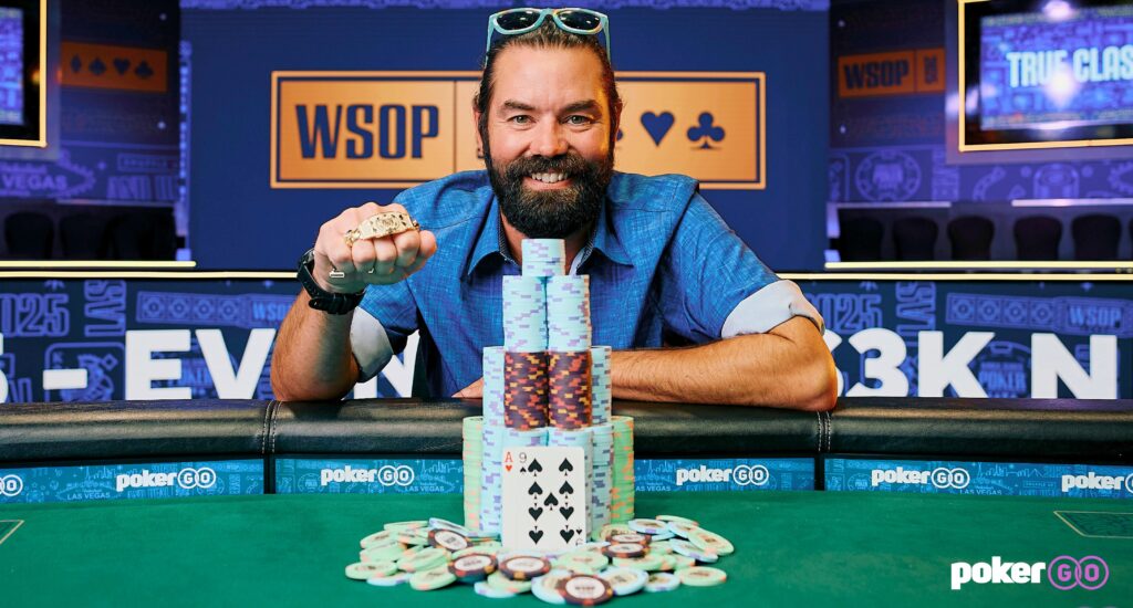 Tyler Patterson Sets New High Score, Wins 2nd WSOP Bracelet in $3,000 Six-Max