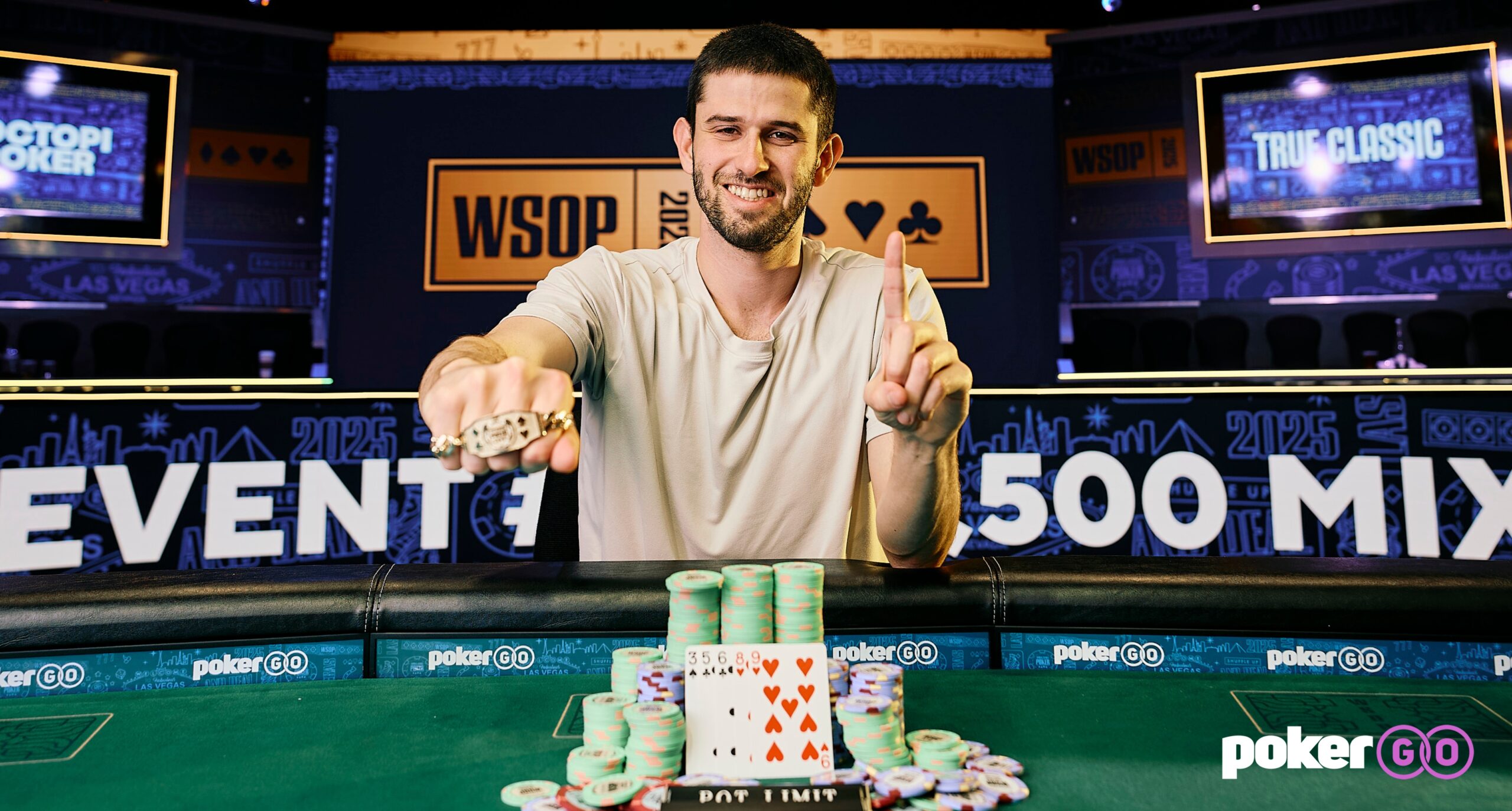 Aaron Kupin All Business In WSOP $2,500 Mixed Big Bet Victory