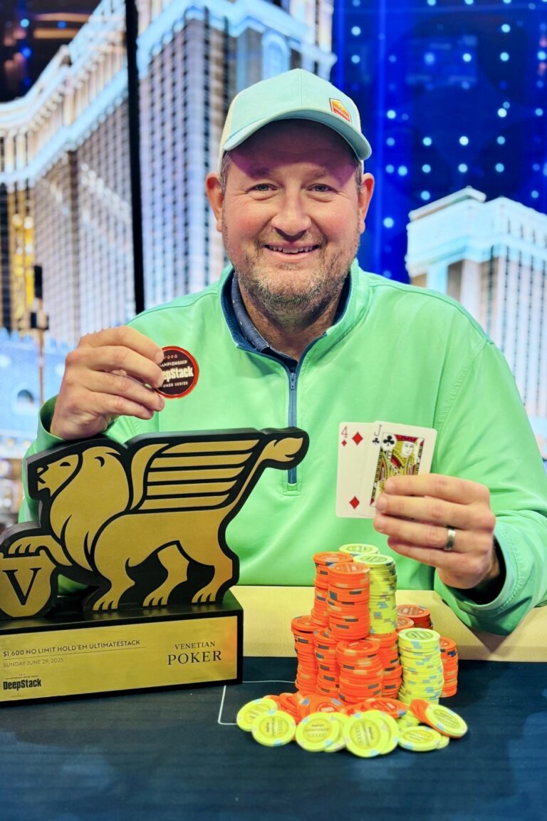Kenneth Odonnell Captures DeepStack Championship $1,600 NLH ...