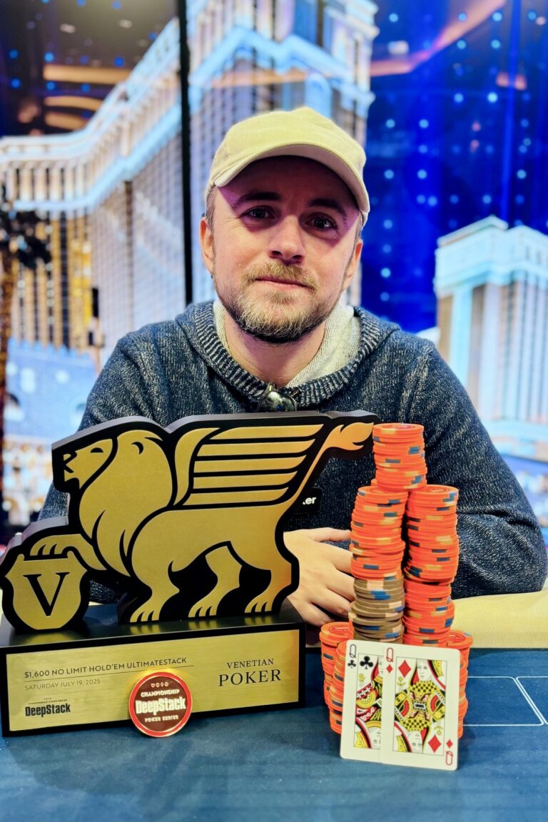 Patrick Leonard Ends Summer With Venetian UltimateStack Title