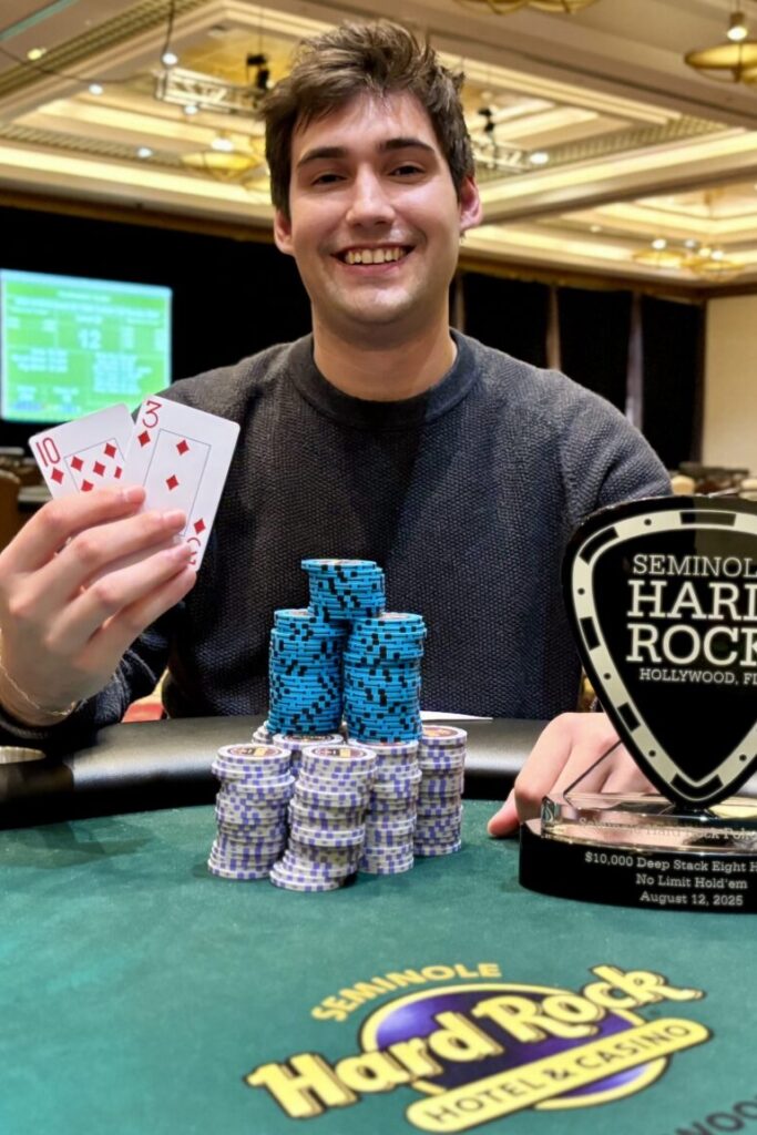 Landon Tice, Alex Anton Win At Seminole Hard Rock Poker Open