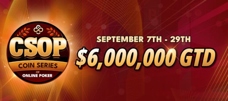 Coin Poker Launches Largest CSOP Ever With $6M Guaranteed