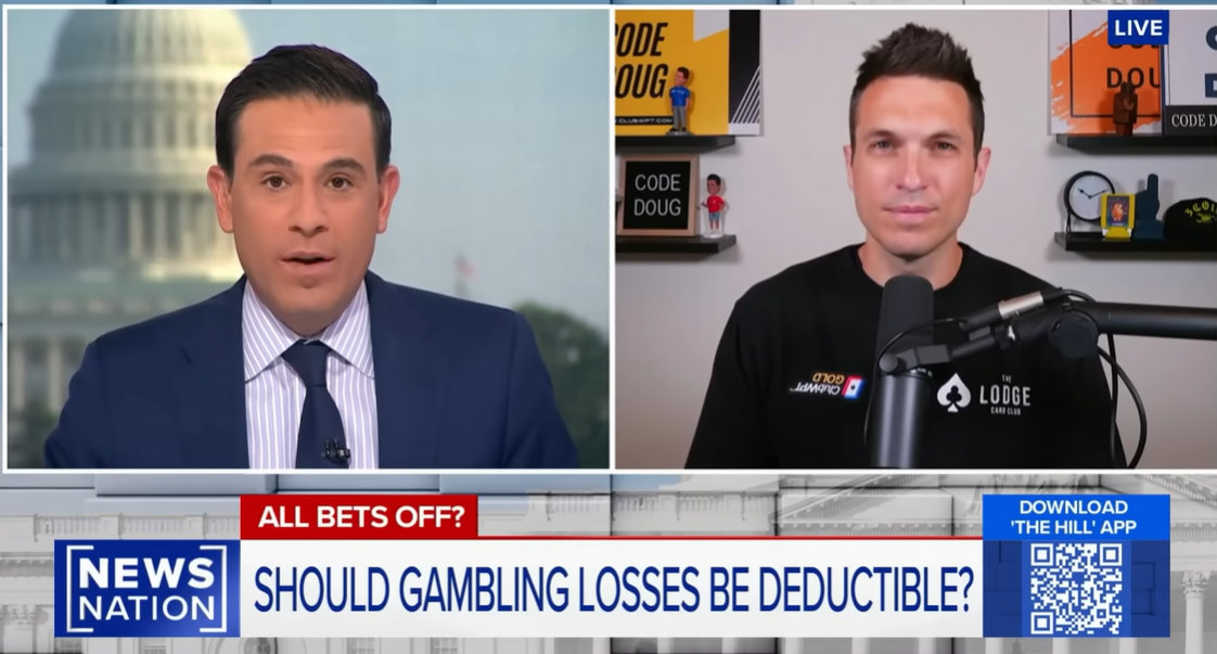 Doug Polk Argues For Gambling Tax Fix On National News