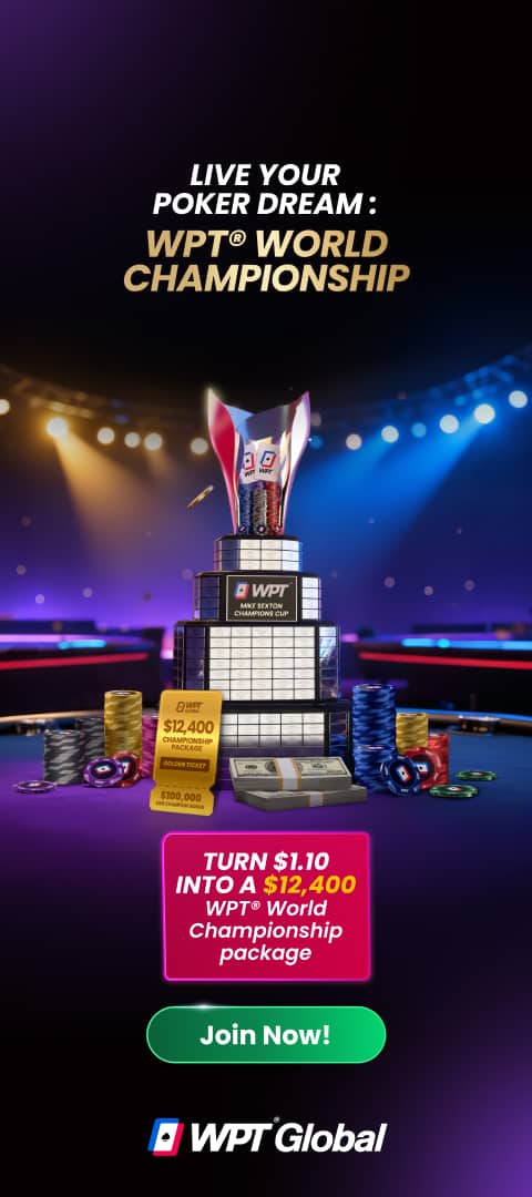 Win Your World Championship Seat On WPT Global For Just $1
