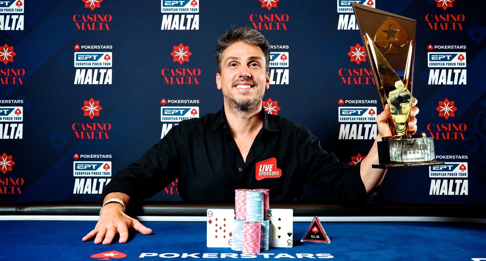 Andre Moreira Hits Big Amidst Late EPT Malta Side Event Action