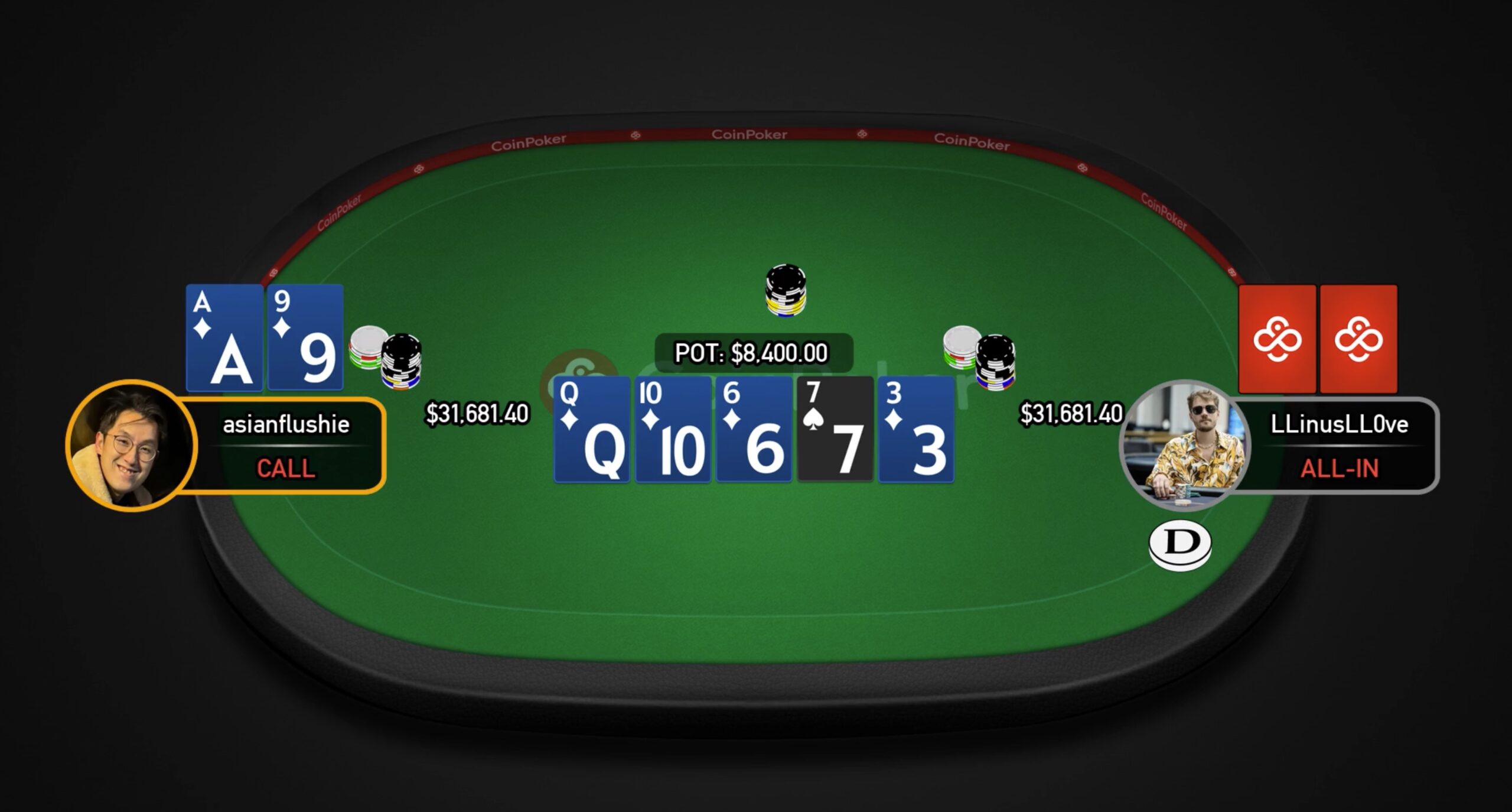 Bjorn Li Crushes Linus Loeliger For Almost $400K On CoinPoker