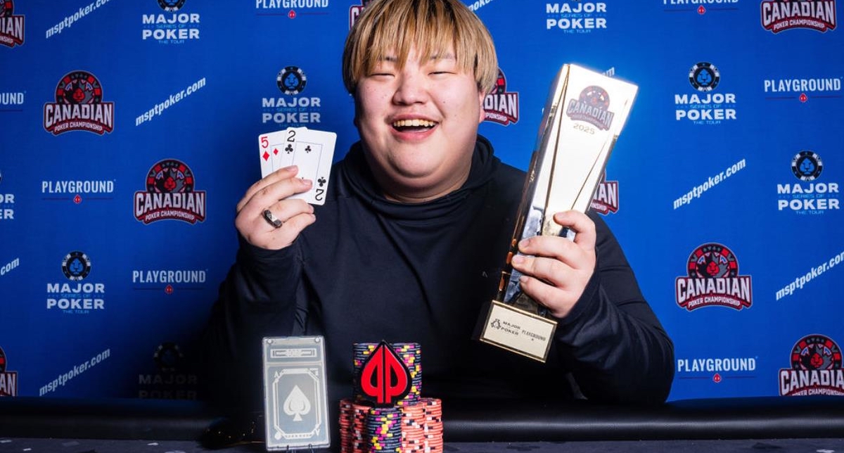 Jinrong Zhang Wins Inaugural MSPT Canadian Poker Championship