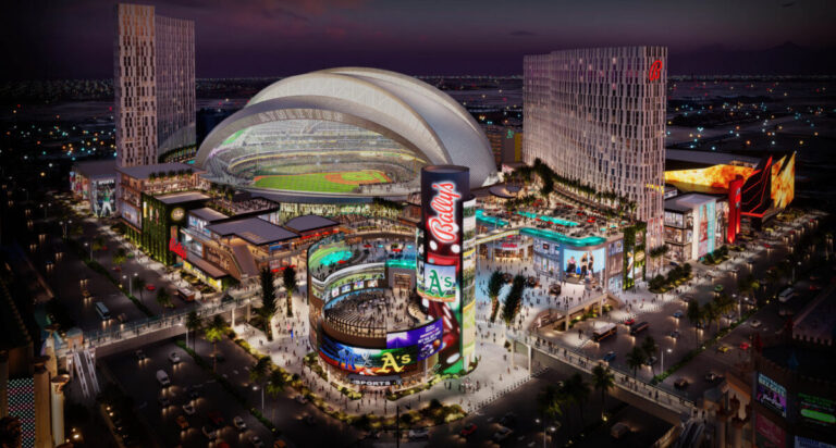 Bally's Releases Renderings Of New Las Vegas Baseball Stadium