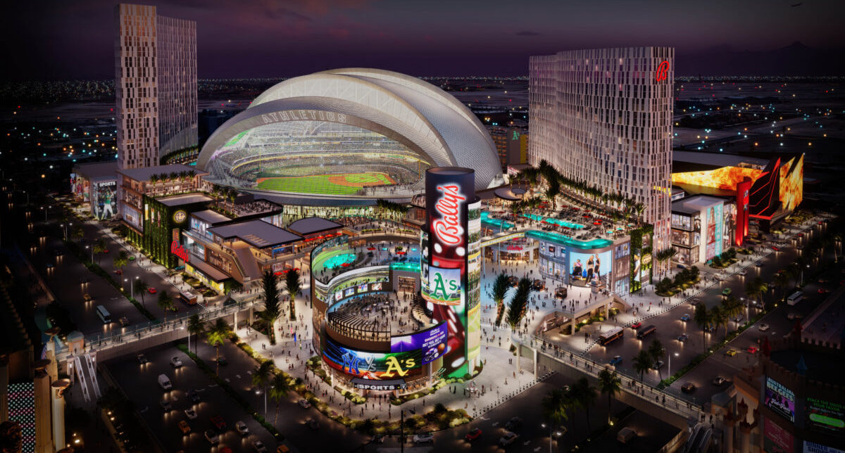 Bally's Releases Renderings Of New Las Vegas Baseball Stadium