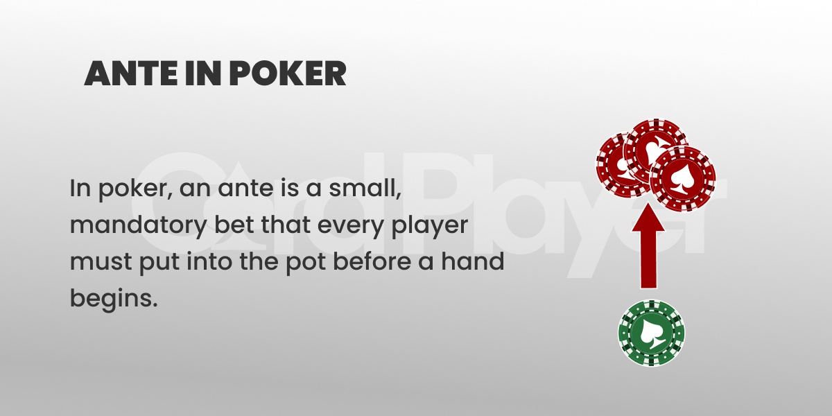 Ante in Poker Explained: Definition, Rules & Strategic Impact