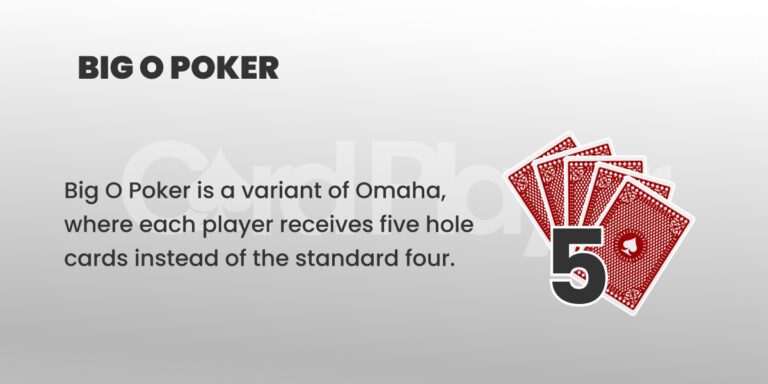Big O Poker Explained: Definition, Rules, Strategy & Examples