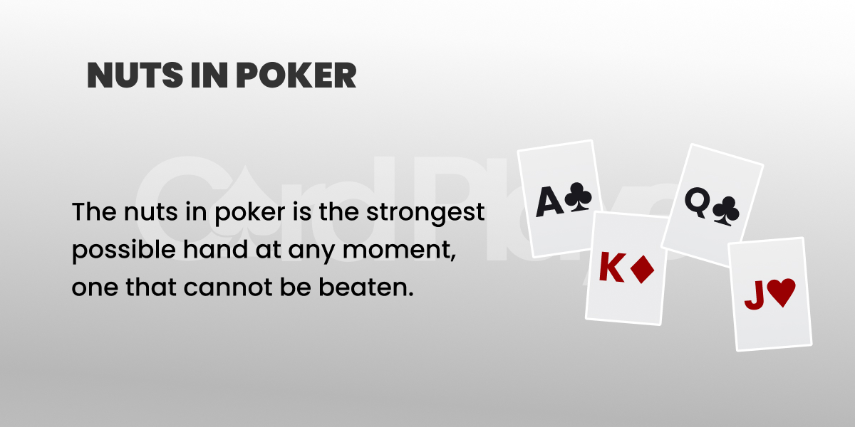 The Nuts in Poker Explained: Definition, Strategies & Examples