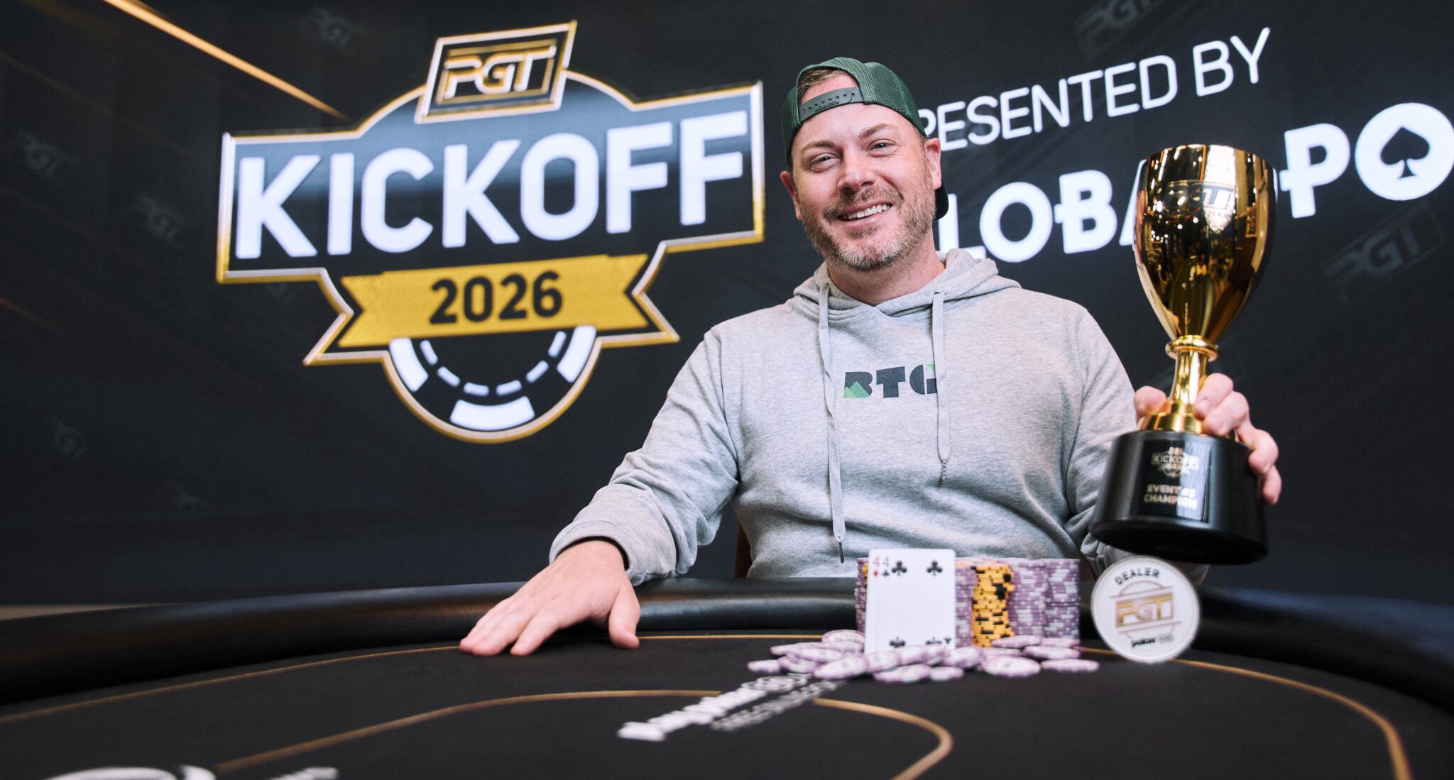 Brian Battistone Breaks Through With PGT Kickoff Win - Poker News