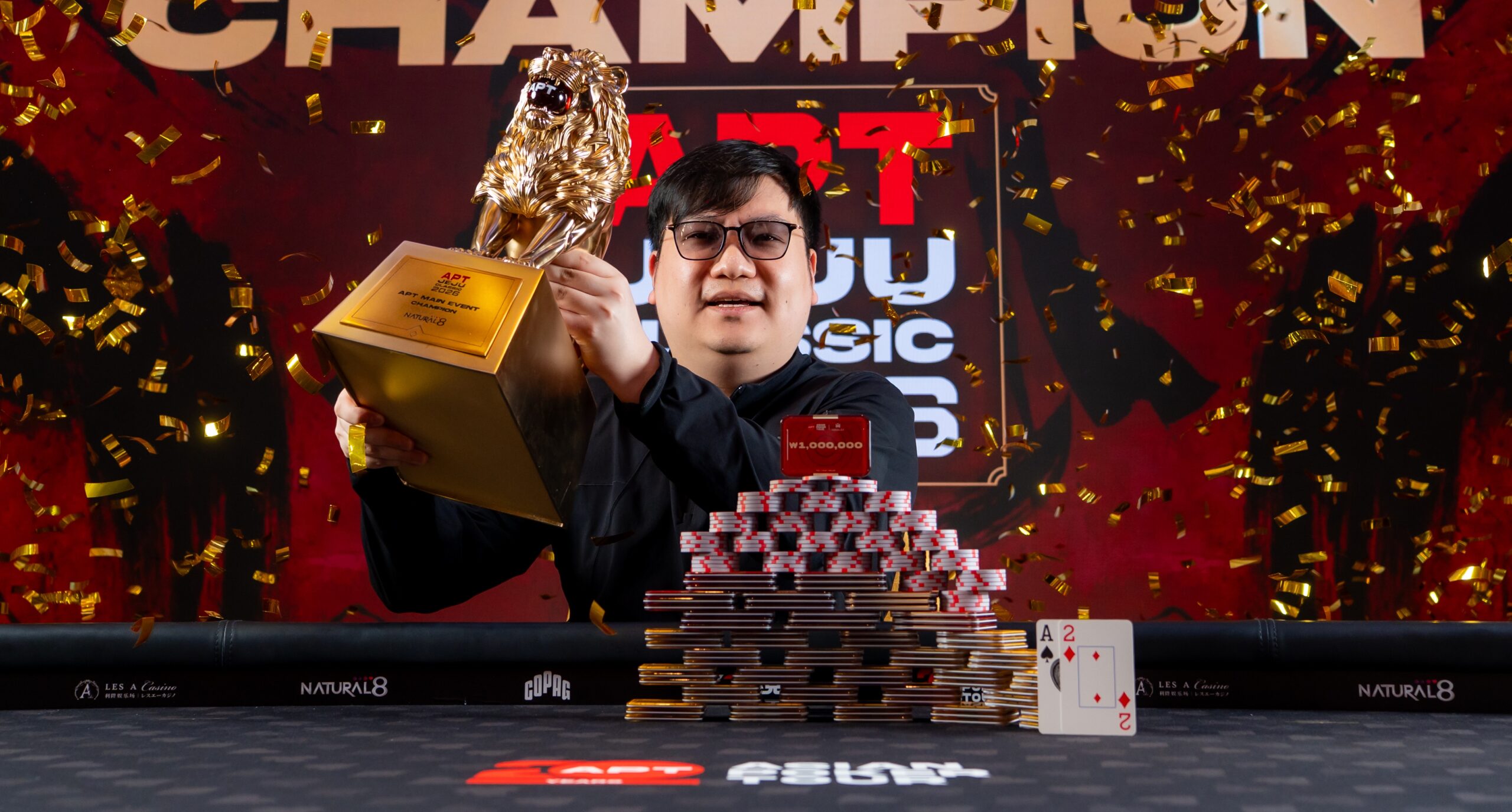 William Li's APT Jeju Classic Main Event Win Sets New Record - Poker News
