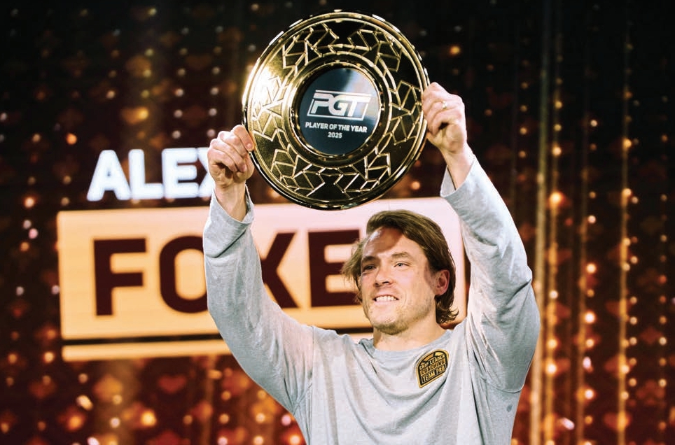 Photo Finish: Alex Foxen Wins 2025 PGT Player Of The Year Award - Card ...